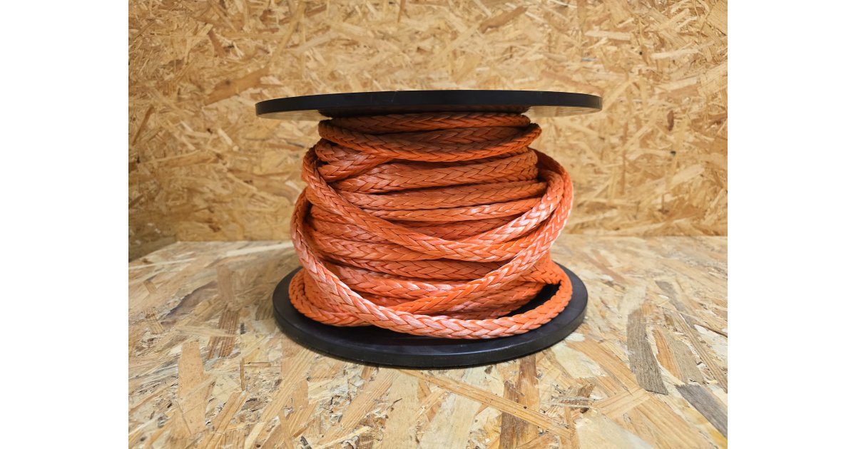 Câble Dynalight orange Ø 10 mm - le Mètre - Nicolas le forestier