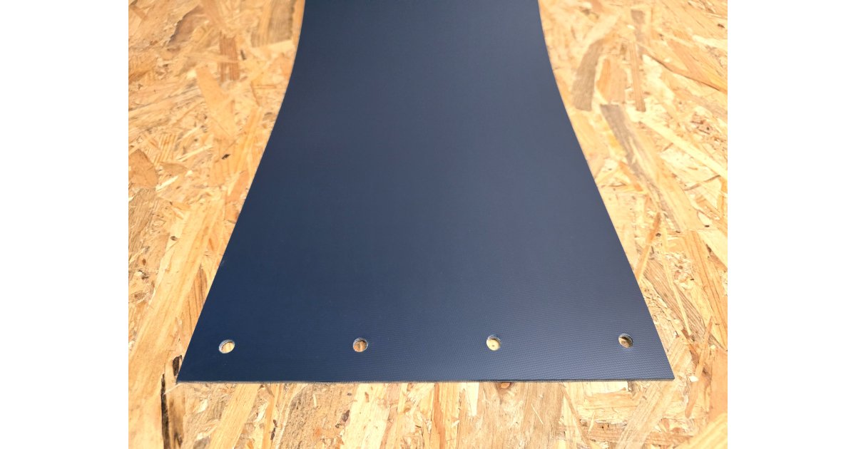 Bande PVC lisse larg. 30 cm coupée percée, le mètre - Nicolas le forestier